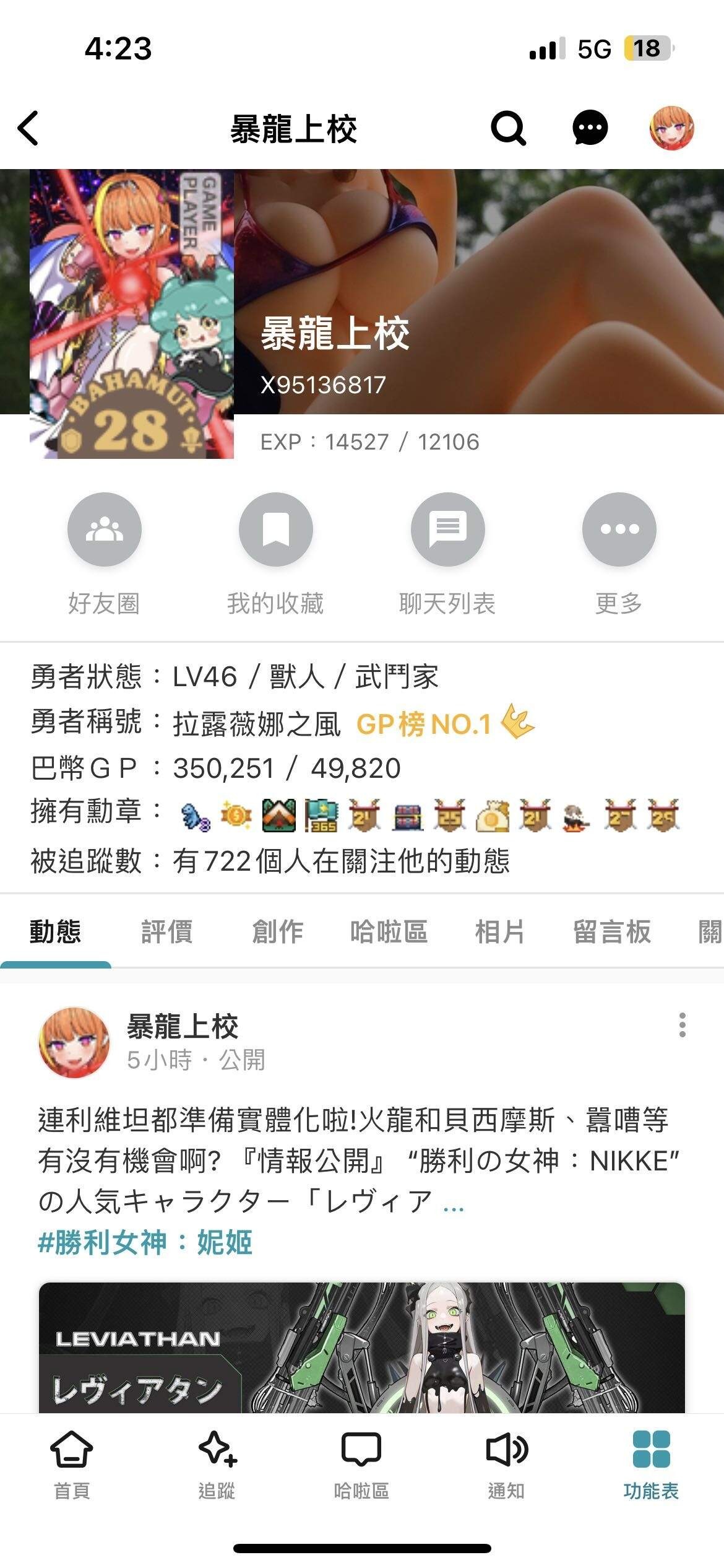 GP榜第一名！？！ - x95136817的創作 - 巴哈姆特