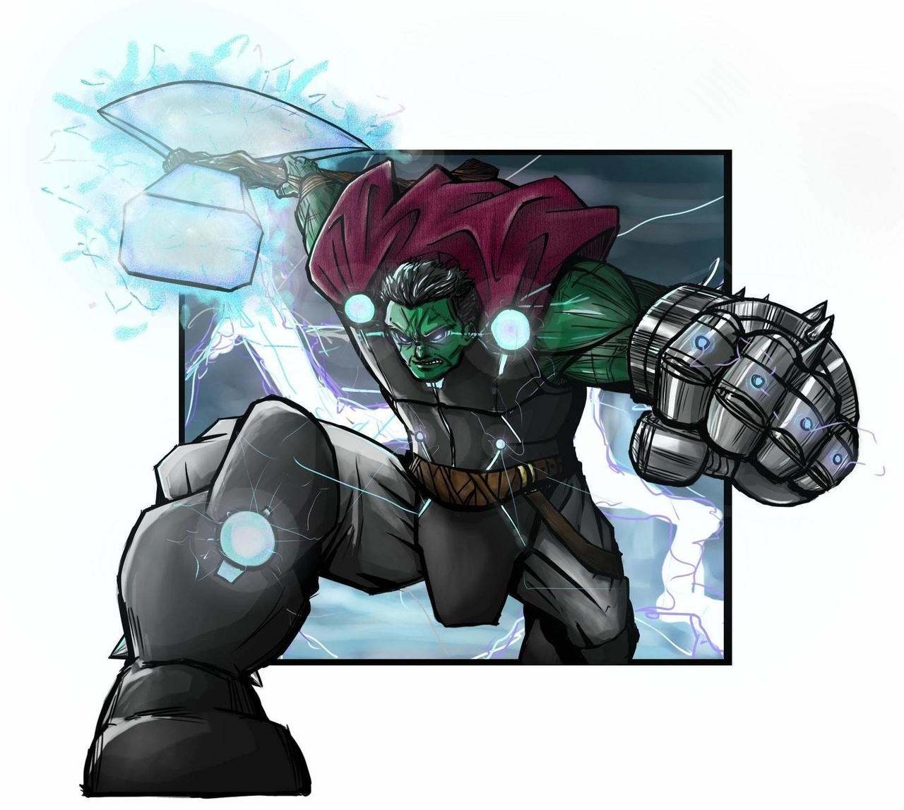 the mighty hulk - candymannn的創作 - 巴哈姆特
