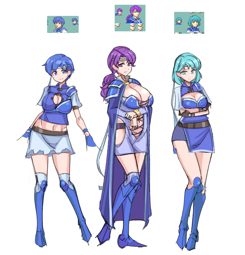 SRPG封印同人遊戲-1 不定期更新中 - ch995217gm的創作 - 巴哈姆特