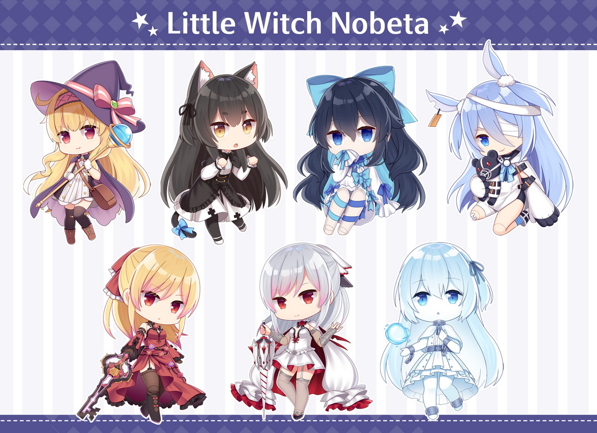 [達人專欄] 【塗鴉】小魔女諾貝塔Q版 - fliris003的創作 - 巴哈姆特