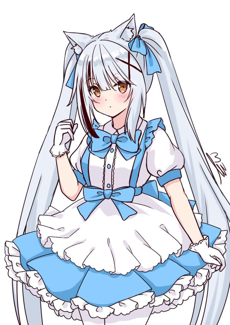 塗鴉繪-貓娘小雫洋裝禮服造型w - maxft2的創作 - 巴哈姆特