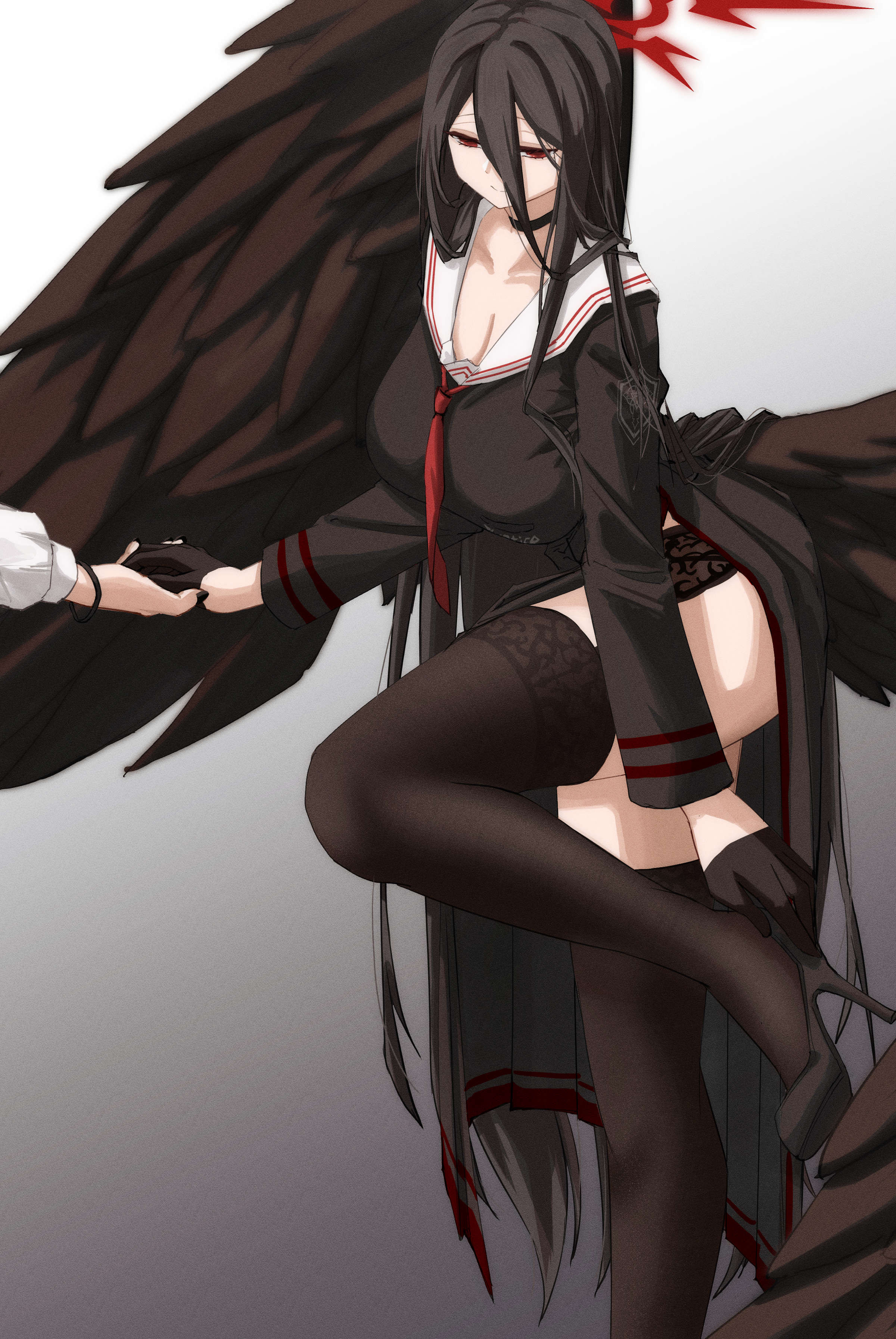 【繪圖】DAY72-羽川ハスミ - kkip5959的創作 - 巴哈姆特