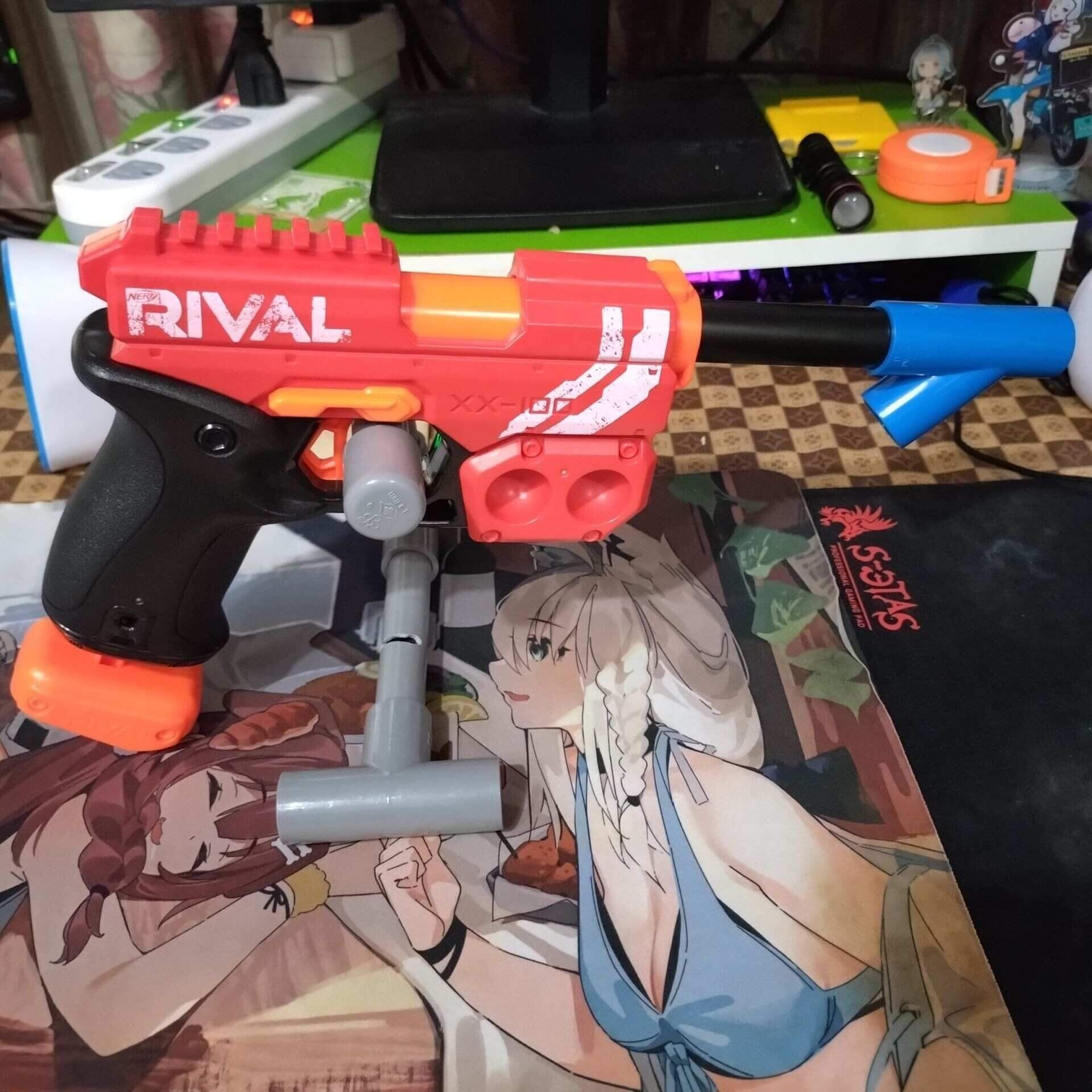 【改裝】NERF XX-100 inline clip 短標一體式改裝 2024-11-07 - deanwang08的創作 - 巴哈姆特