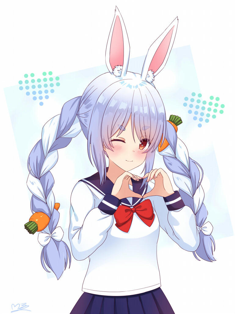 [達人專欄] 兔田佩克拉水手服w - maxft2的創作 - 巴哈姆特