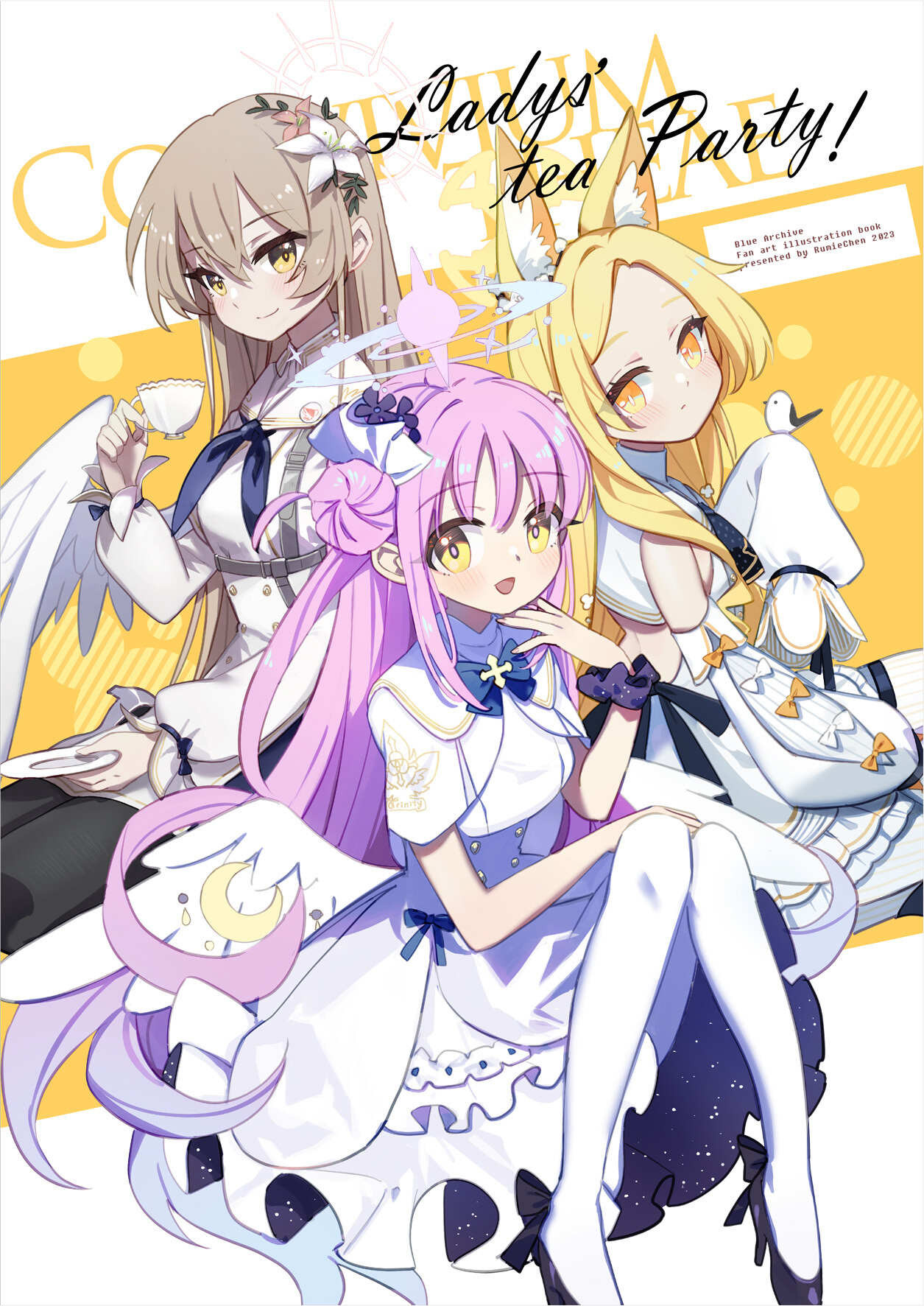 【FF41】蔚藍檔案茶會新刊 - shadowgray的創作 - 巴哈姆特