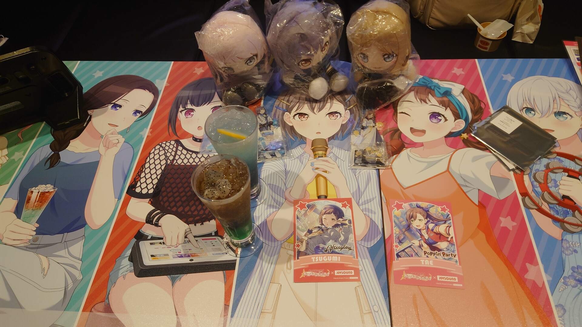 Bang Dream X JOYSOUND 卡拉OK主題包廂 現地心得分享 (春日影唱起來) - tedandjolin的創作 - 巴哈姆特