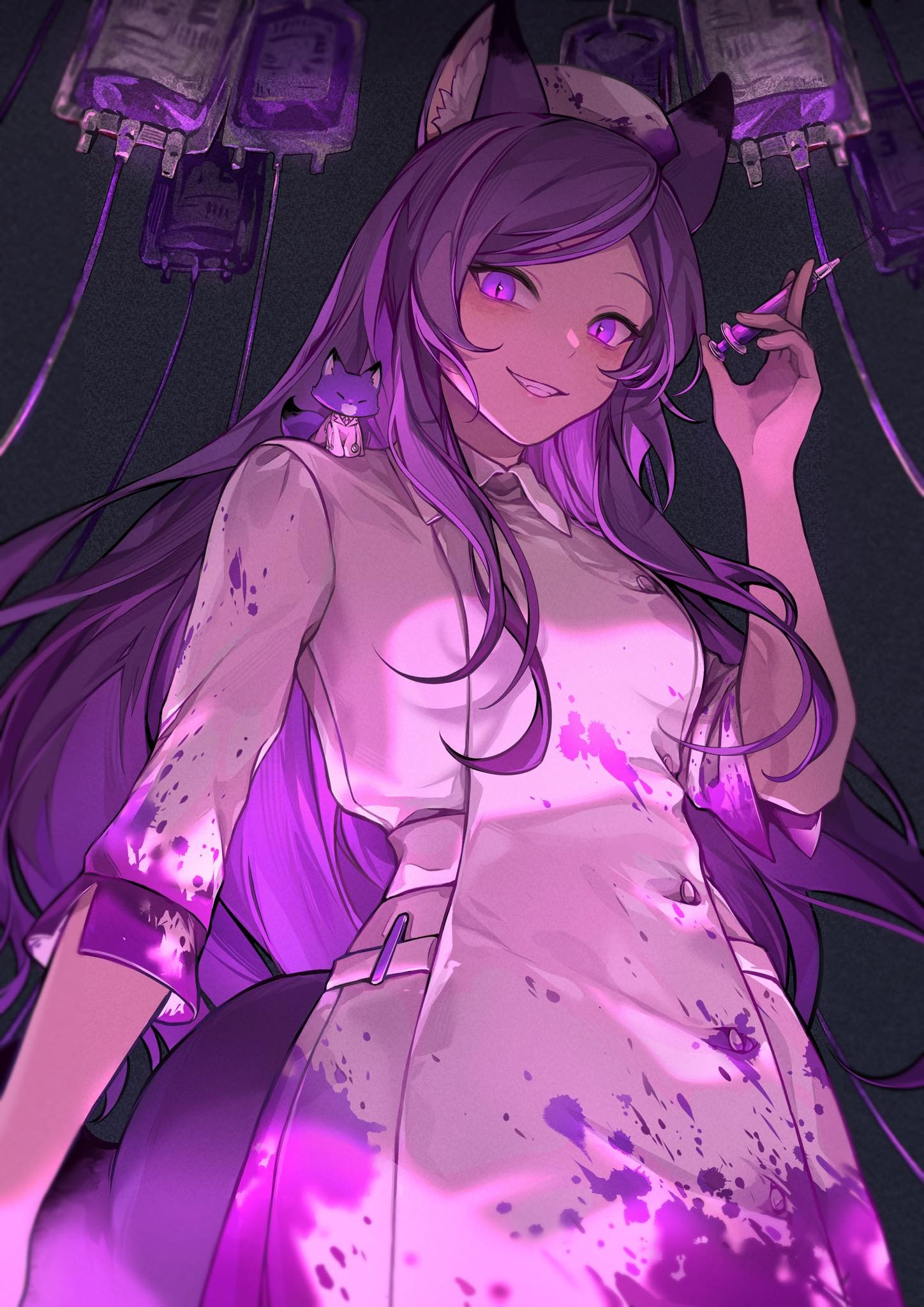 Trick or Treat 不給糖就來點紫色吧 - edenfox1225的創作 - 巴哈姆特