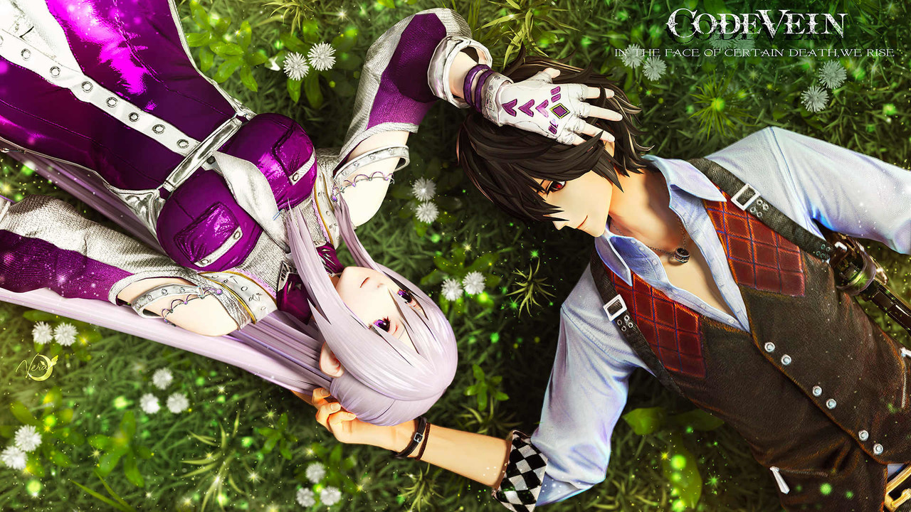 【CODE VEIN】噬血代碼3D渲染插圖+動圖：悠閒的午後 - ternoes的創作 - 巴哈姆特