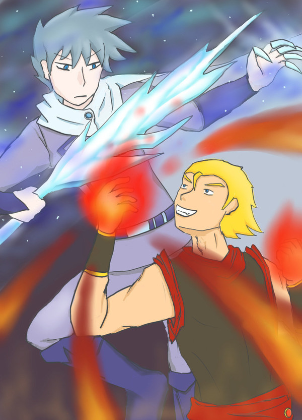 【LF2】Freeze VS Firen - a4709385111的創作 - 巴哈姆特