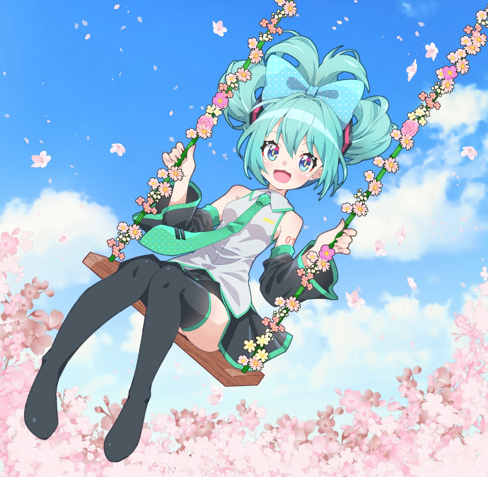 四季的大耳狗沖天炮(?)造型初音XD - maomaofan的創作 - 巴哈姆特