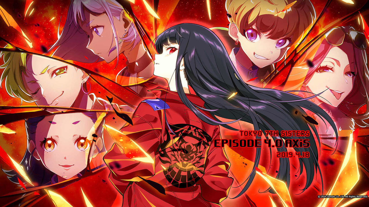 《Tokyo 7th Sisters》桌布壁紙 - hth的創作 - 巴哈姆特