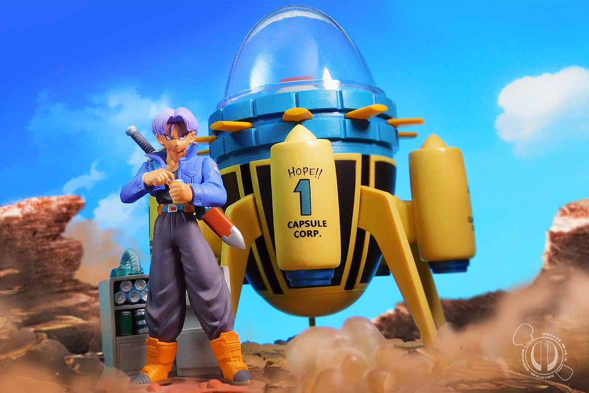 [達人專欄] 【開箱】拯救未來! 七龍珠 MEGA WCF DB超MC05 時光機 - gtv0987的創作 - 巴哈姆特