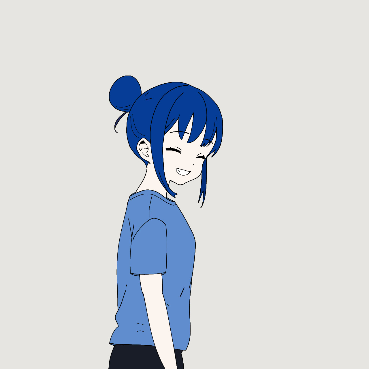 保持微笑的女孩 - as32578600的創作 - 巴哈姆特