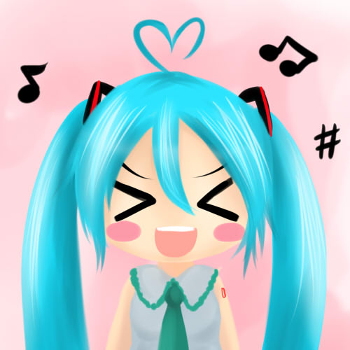 17筆畫MIKU過程分享w - MAXFT2的創作 - 巴哈姆特