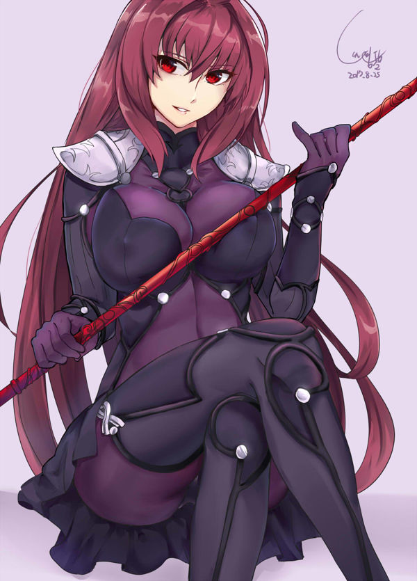 【二創塗鴉】FGO - 紫色PP (⌒(_´･ㅅ･`)_ - zero0813的創作 - 巴哈姆特