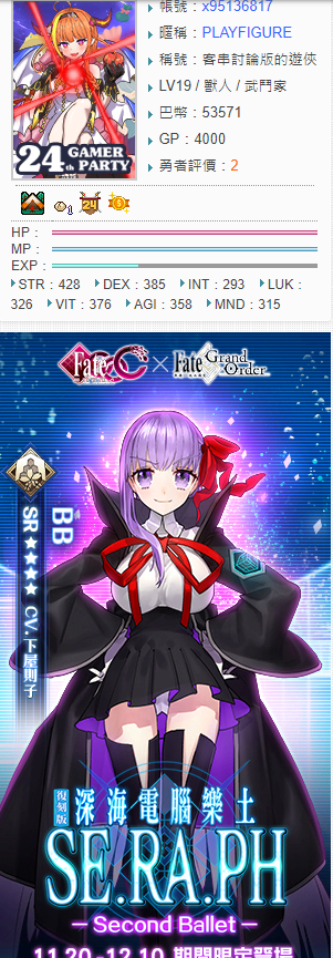 小屋追蹤人數達到100啦!GP也達到4000了! - x95136817的創作 - 巴哈姆特