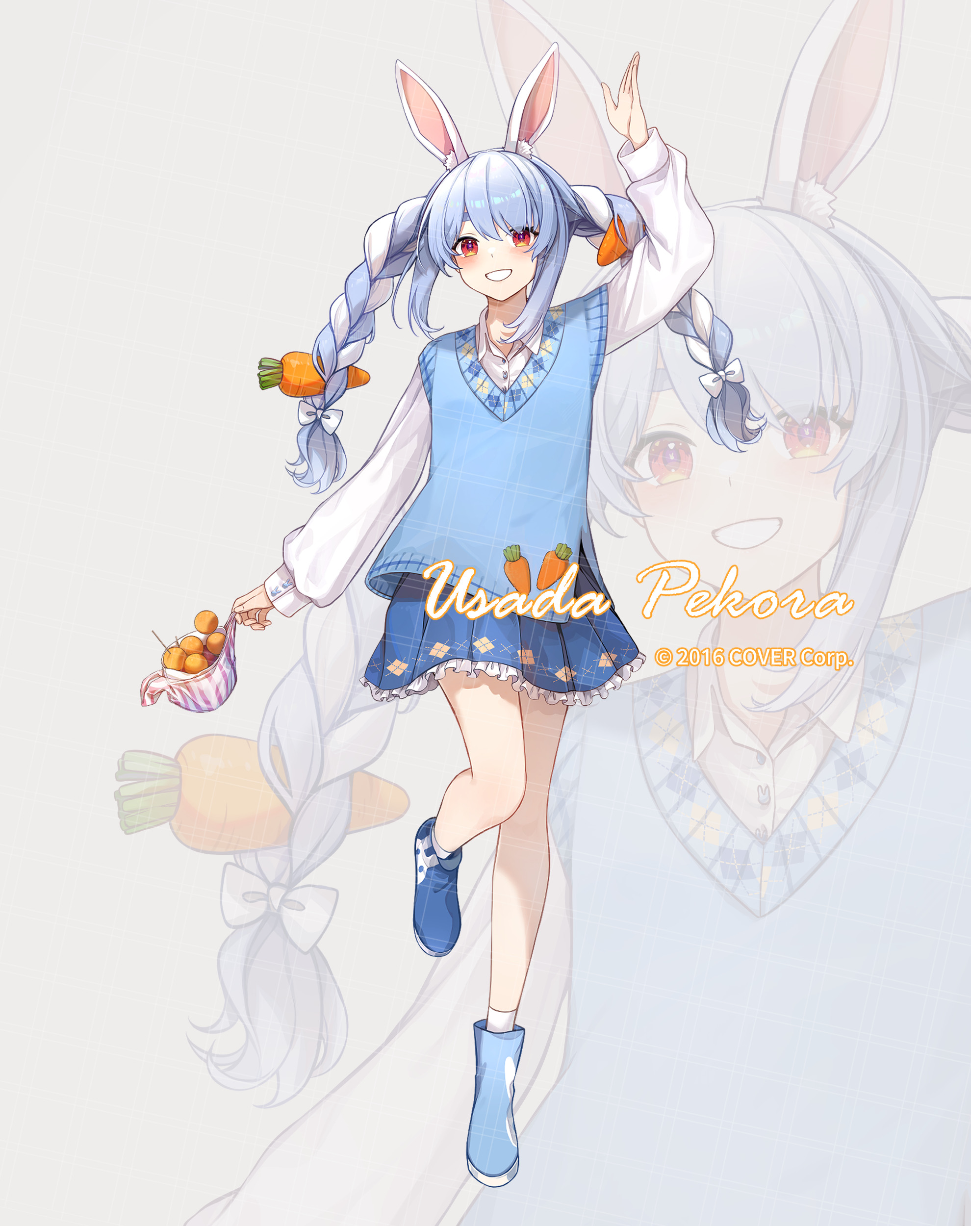 hololive三期生 X FanFans餐廳聯名立繪 - edenfox1225的創作 - 巴哈姆特