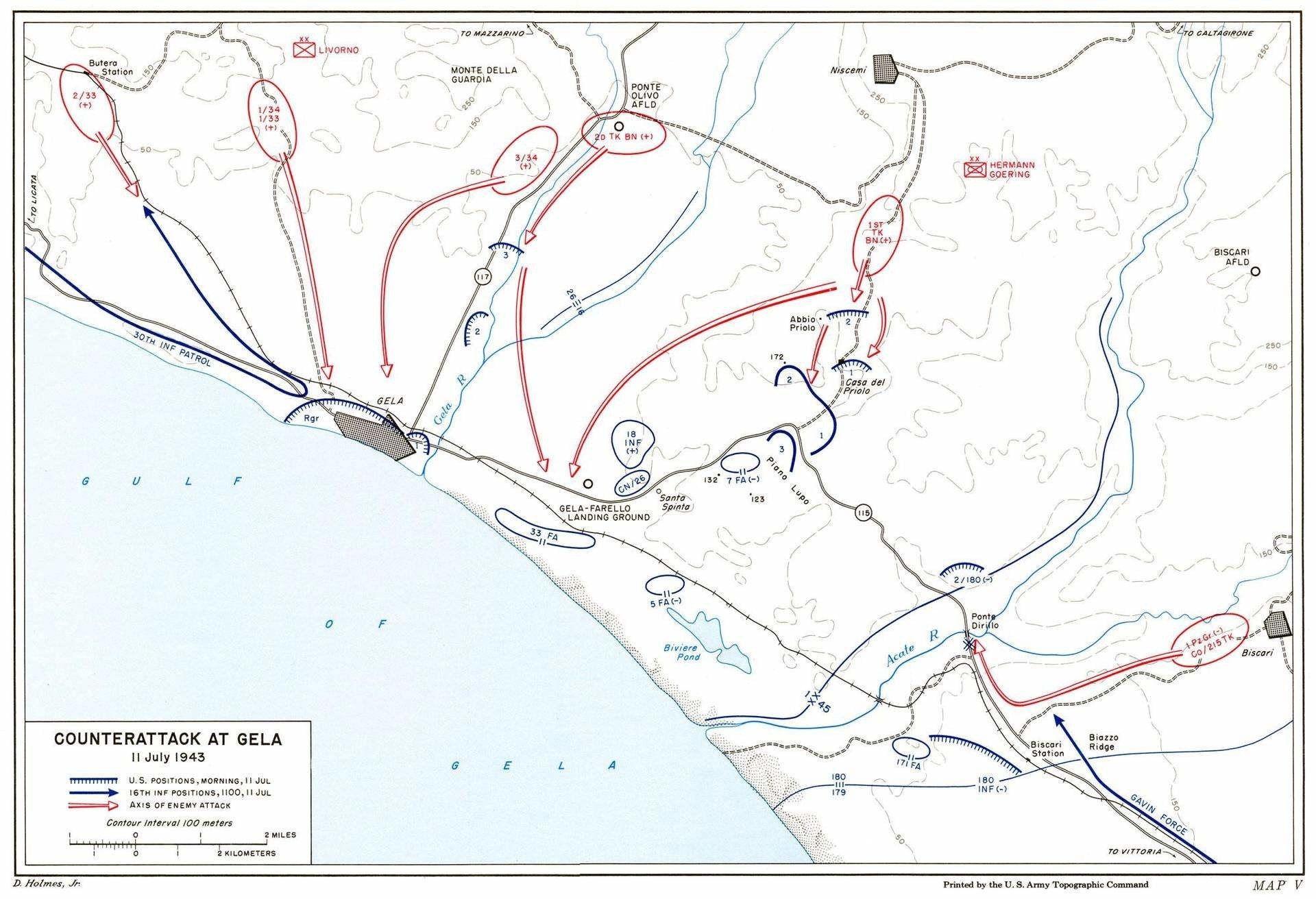 Counterattack at Gela 1943. - w3067668的創作 - 巴哈姆特