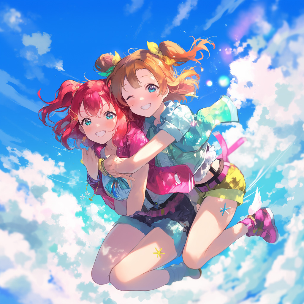 [AI] 飛在空中 - niravaabhas的創作 - 巴哈姆特