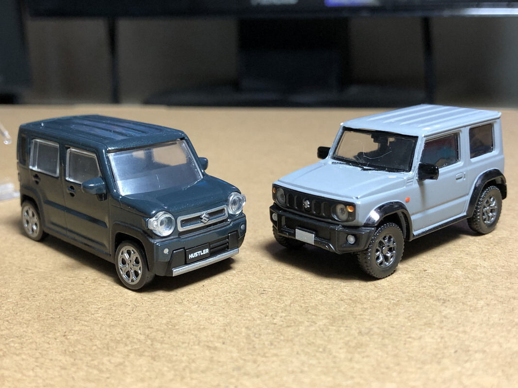 [扭蛋車] stasto所推出的 1/64PLUS SUZUKI Hustler "NEW COLOR" - mazadfd3s的創作 - 巴哈姆特