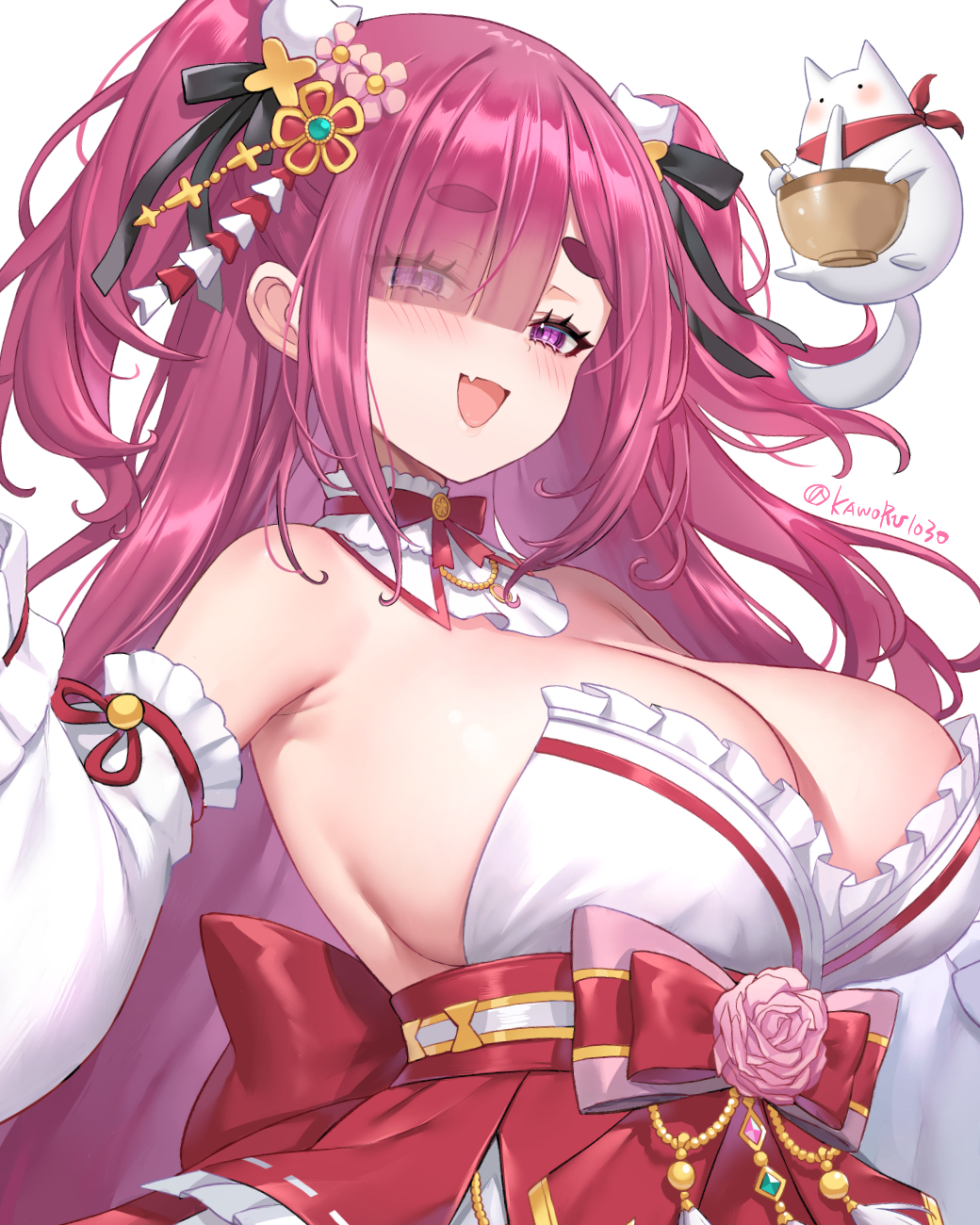 [達人專欄] 巫女裝 - kskaworu的創作 - 巴哈姆特