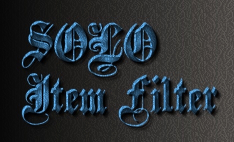 【POE】物品篩選器 SOLO Item Filter v1.2.0e - iammissu的創作 - 巴哈姆特