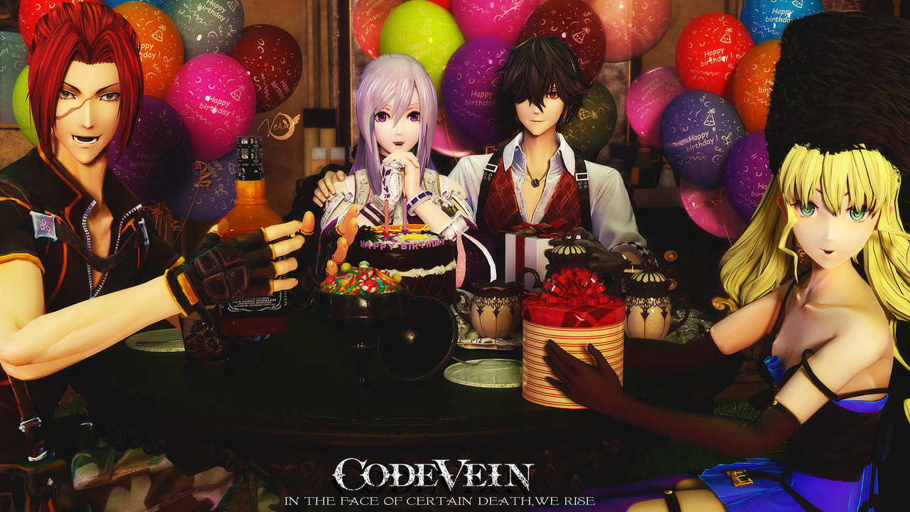 【CODE VEIN】噬血代碼3D渲染插圖：賽莉希亞 2020 Happy Birthday - ternoes的創作 - 巴哈姆特