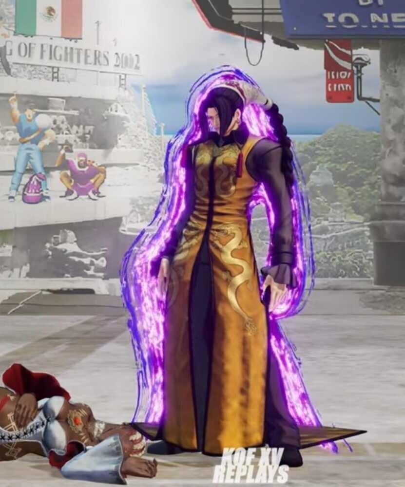 KOF XV，什麼都沒有。《1217》 - ash62646的創作 - 巴哈姆特