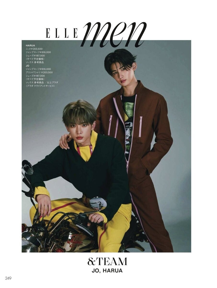 TEAM．JO．HARUA】ELLE MEN 2025 5月號雜誌翻譯 - yorutonbi的創作 - 巴哈姆特