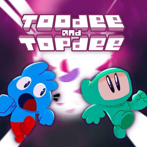當俯視 2D 遇上橫向 2D《Toodee and Topdee》注重操作的平台解謎遊戲 - square588168的創作 - 巴哈姆特