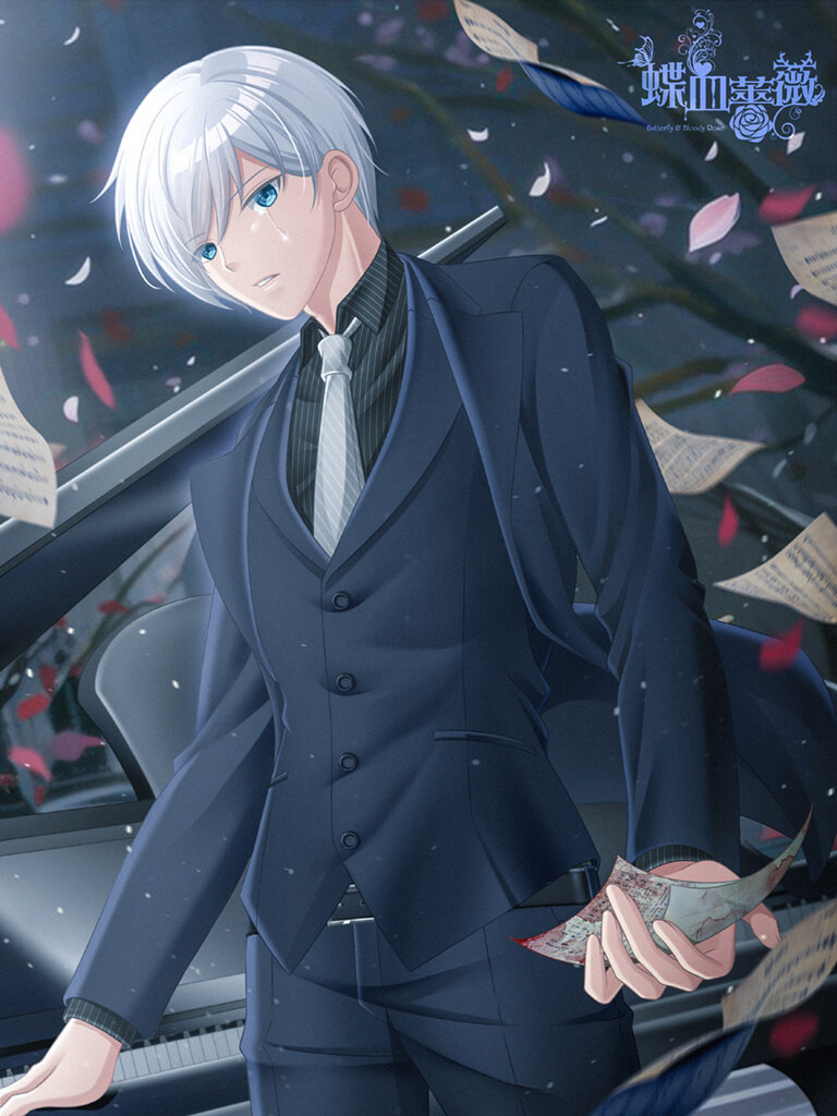 [繪圖][原創][賀圖]原創遊戲《蝶血薔薇》 - comet221的創作 - 巴哈姆特