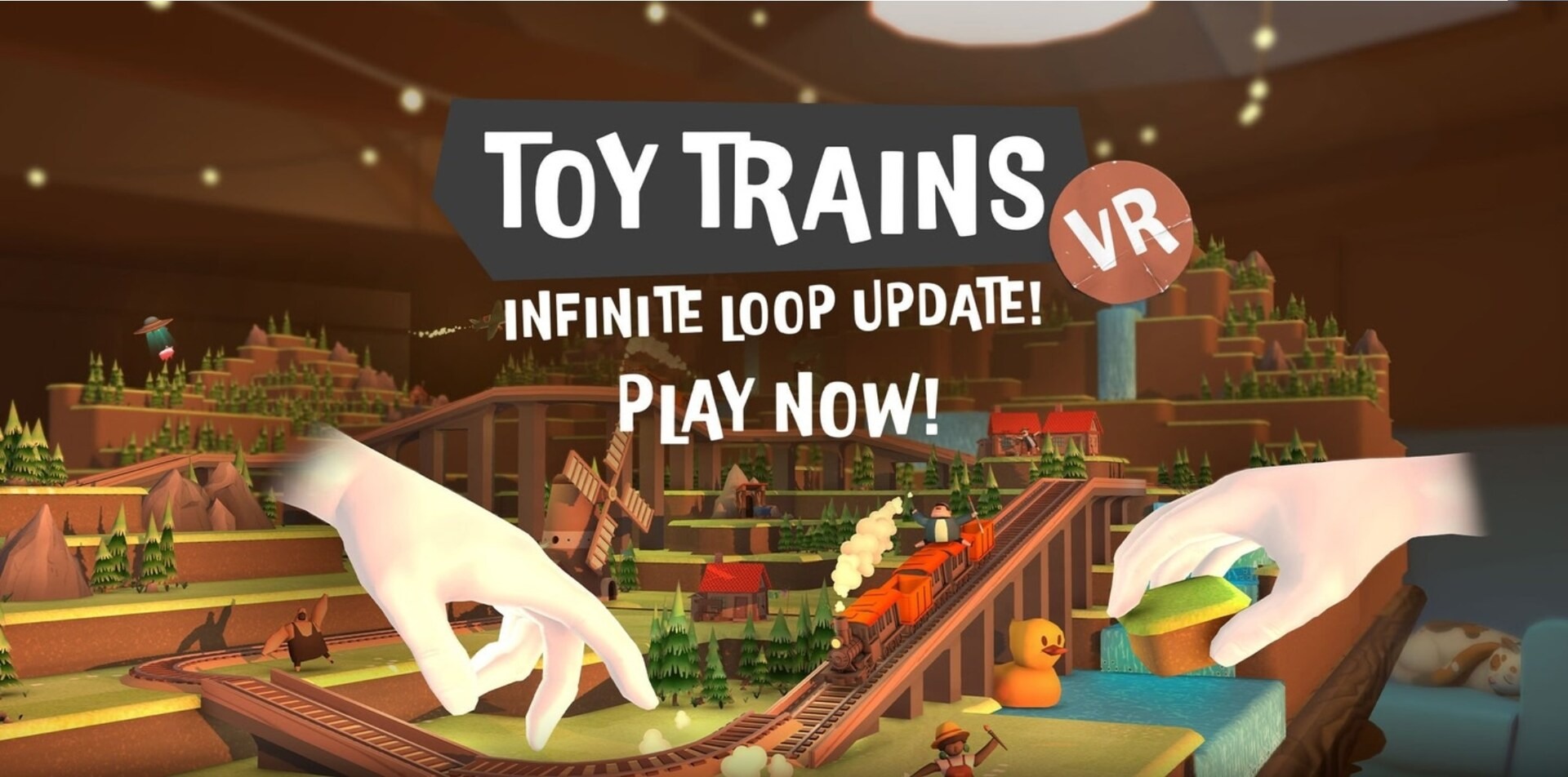 玩具小火車(Toy Trains) 拾回童年時的夢想 (2025/4/7 Meta Quest作者折扣碼) - monguly的創作 - 巴哈姆特