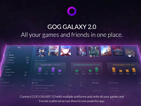 GOG Galaxy 2.0 BETA 首日簡易開箱文 - lisaandrewla的創作 - 巴哈姆特