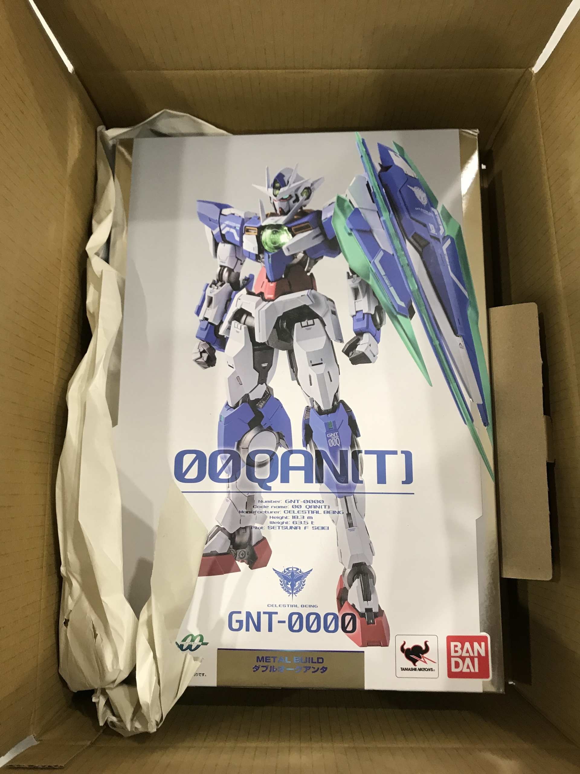 [日拍代標] Metal build GNT-0000 量子型00鋼彈（00 Qan [T]） - g10033032的創作 - 巴哈姆特