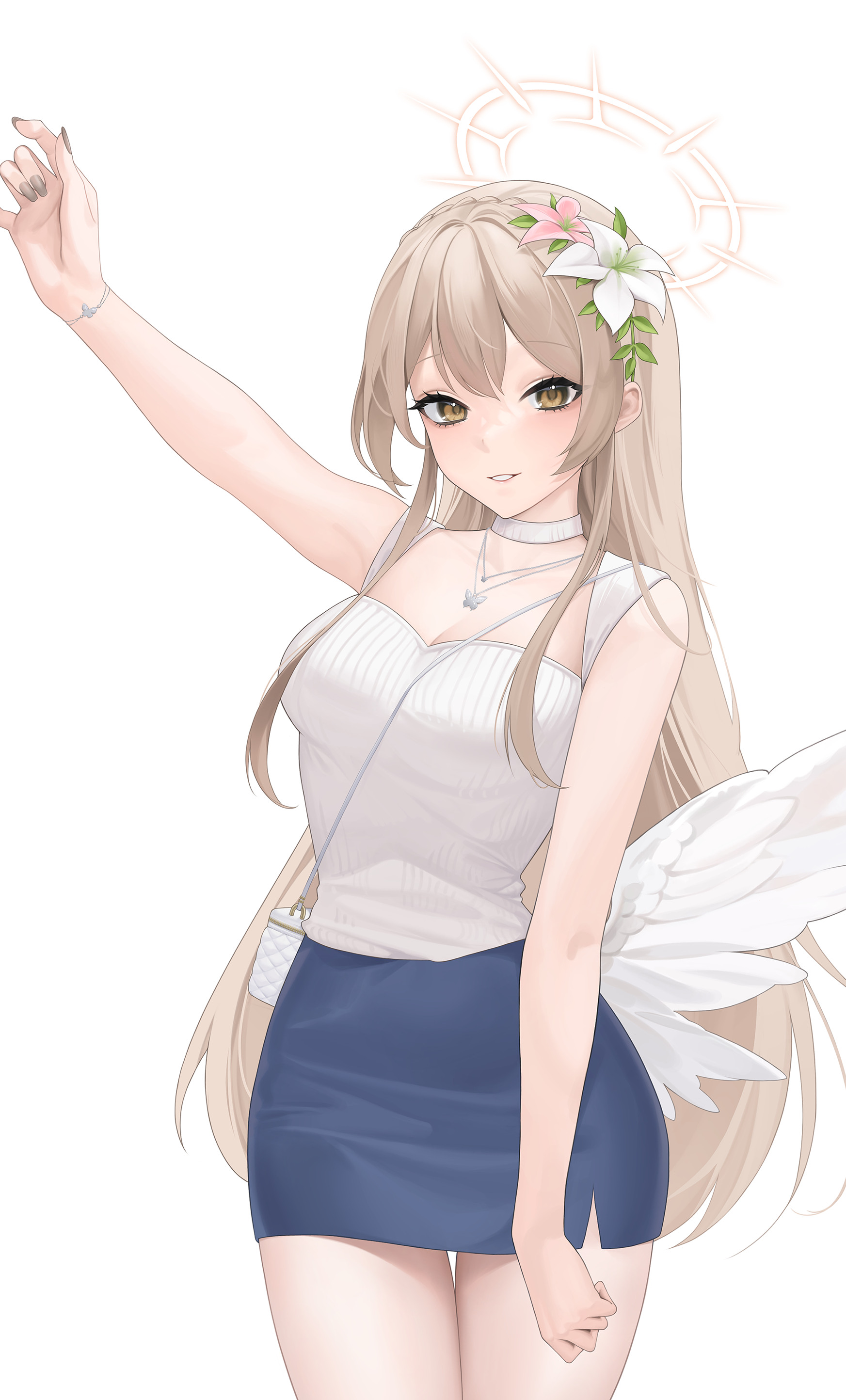 [達人專欄] 【繪圖】私服ナギサ - shibasoda259的創作 - 巴哈姆特