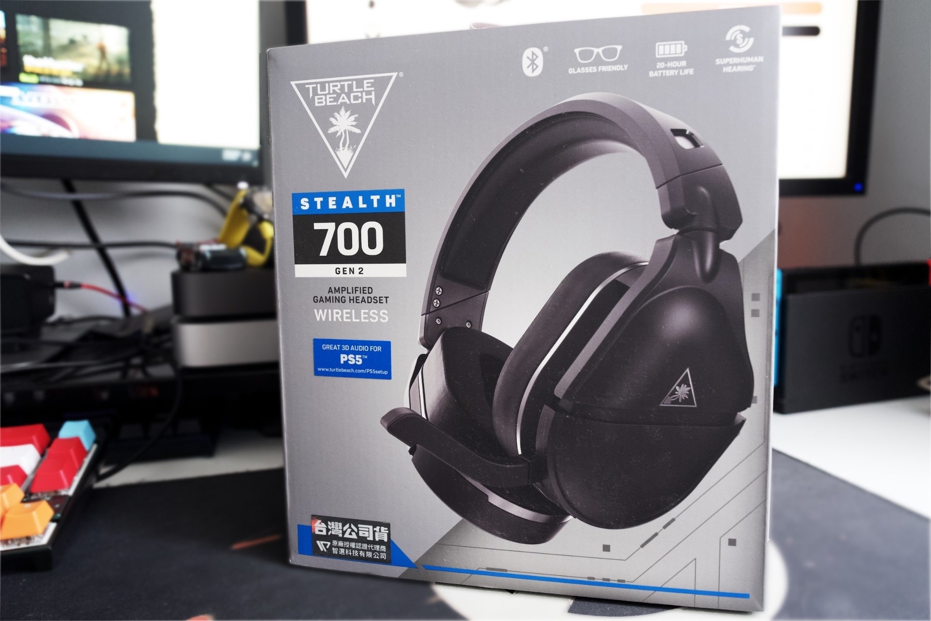 Turtle Beach Stealth 700 Gen 2 PS 無線耳機開箱心得 - oggy的創作 - 巴哈姆特