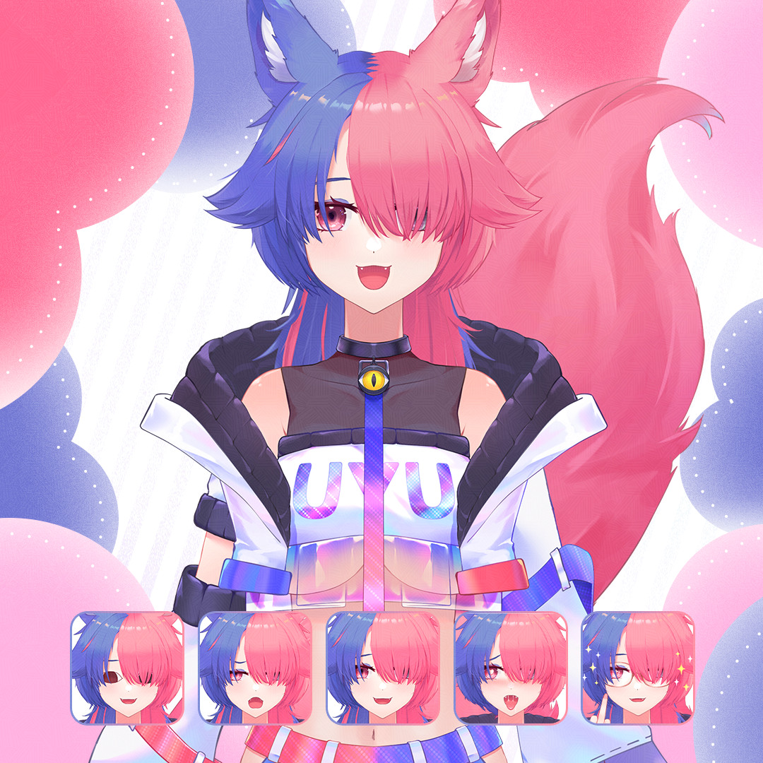 [達人專欄] Vtuber 歪歪@You_Youuuuuuuuu / V皮展示 - vi32vi的創作 - 巴哈姆特