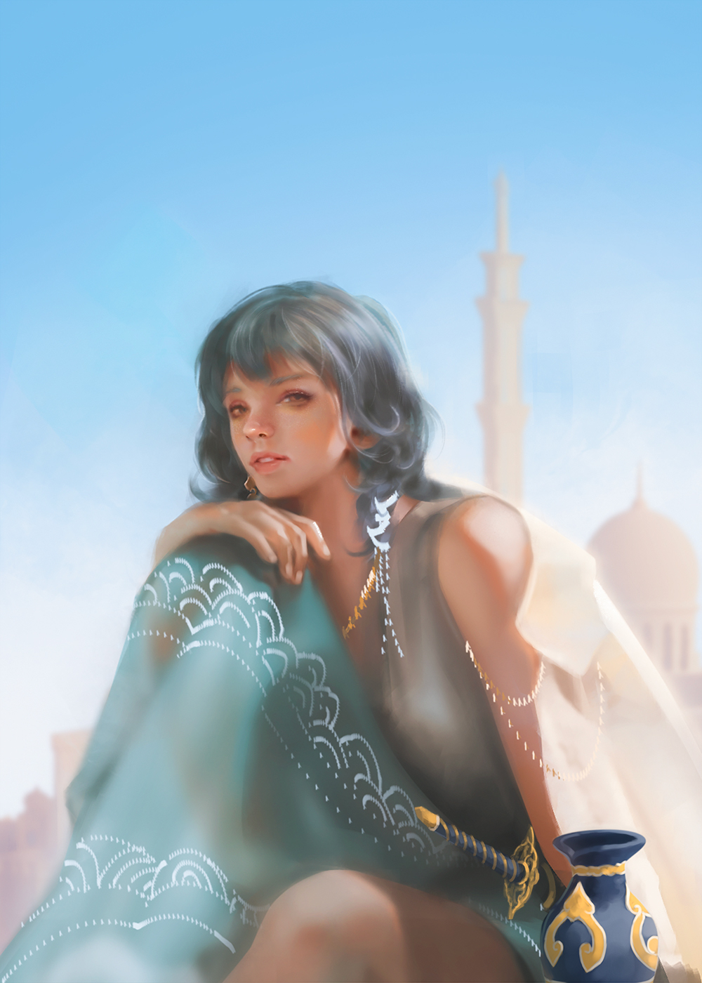 [達人專欄] 第一次嘗試比較偏印度的角色 - fatearia1995的創作 - 巴哈姆特