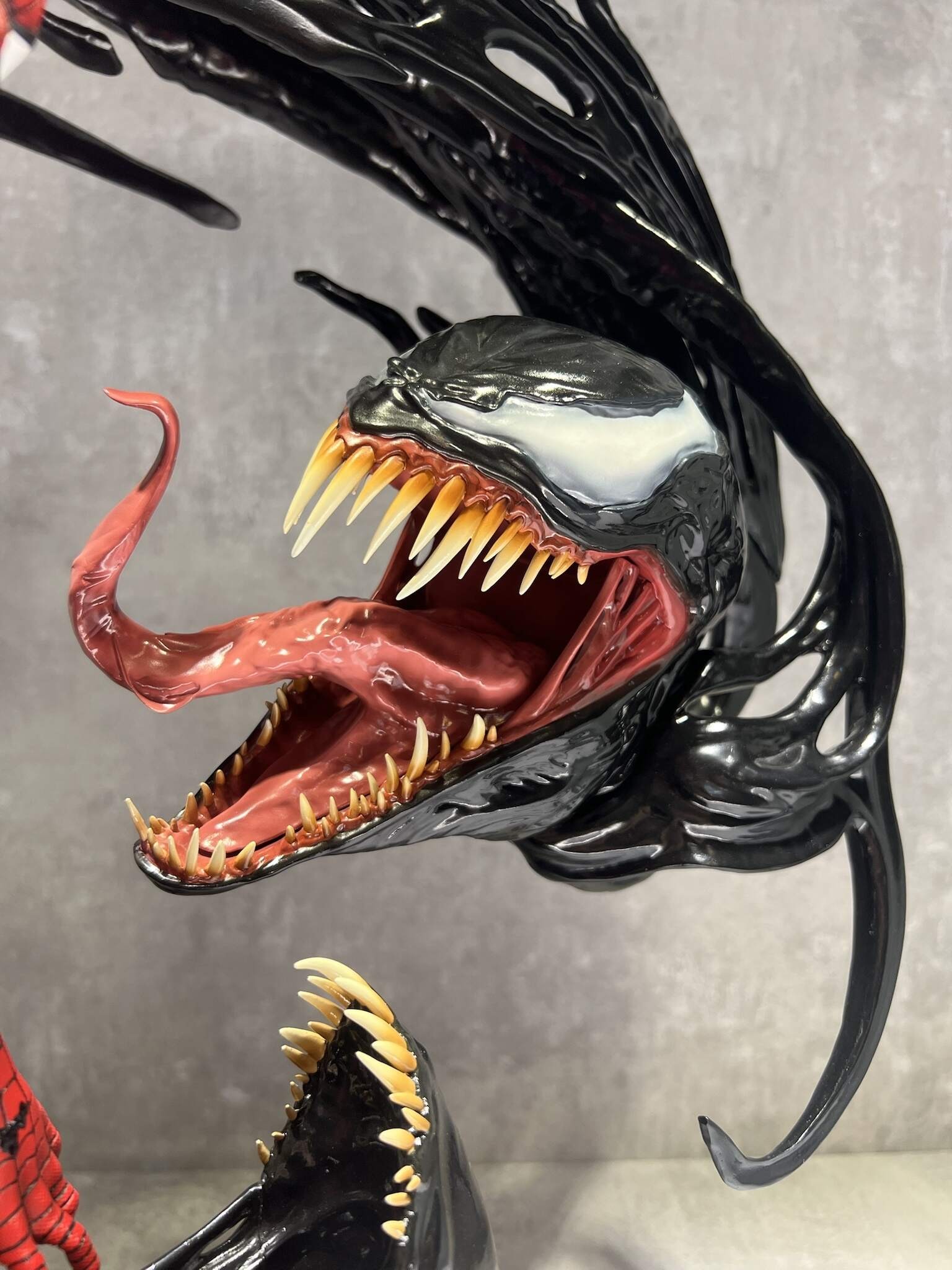 開箱 EXOresin Studio Calebnefzen - Venom vs Spider Man - alpha991225的創作 - 巴哈姆特