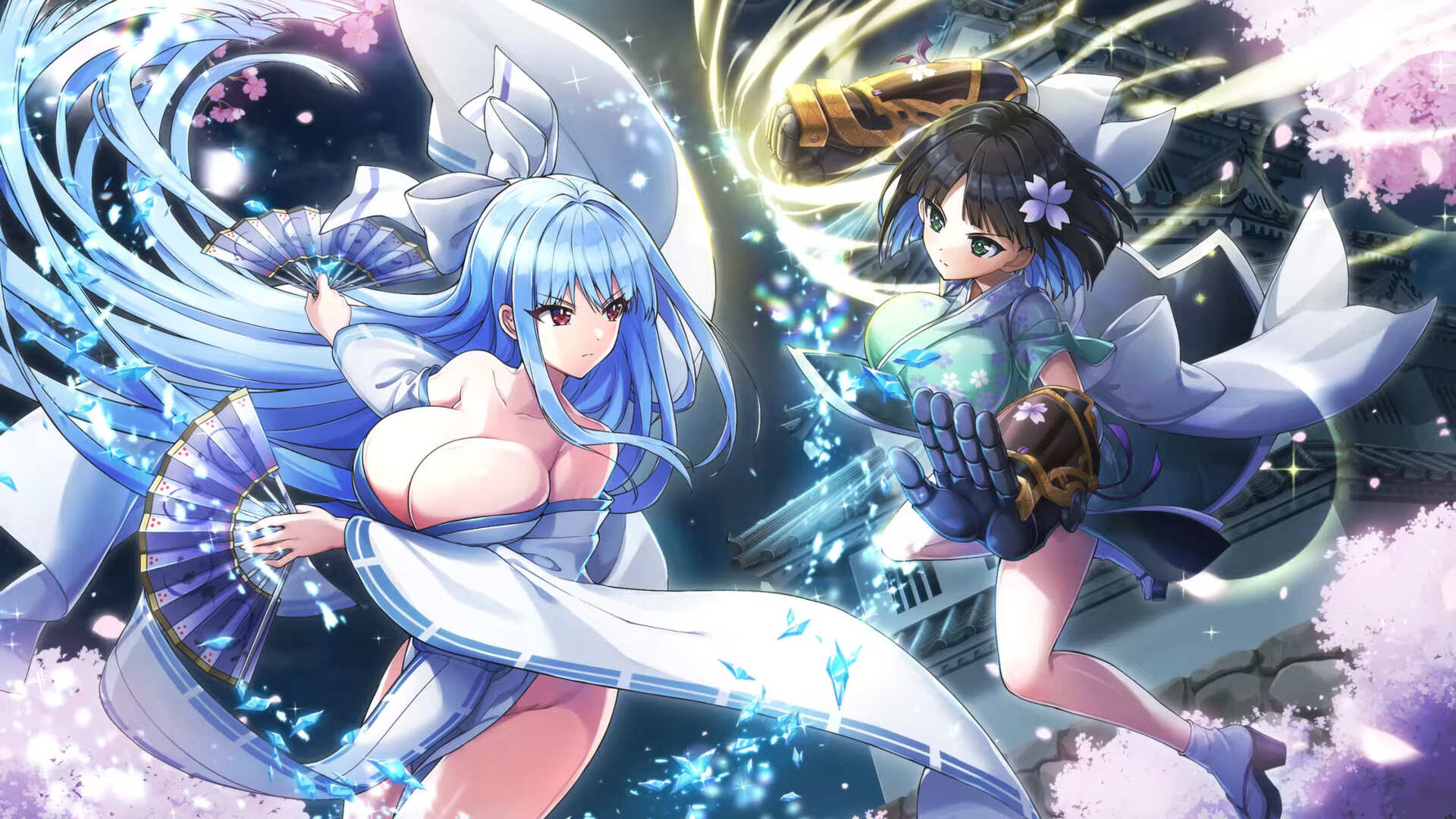 日版《洶湧海豚》預告將與《閃亂神樂》展開第三次合作先行釋出PV - swordking的創作 - 巴哈姆特