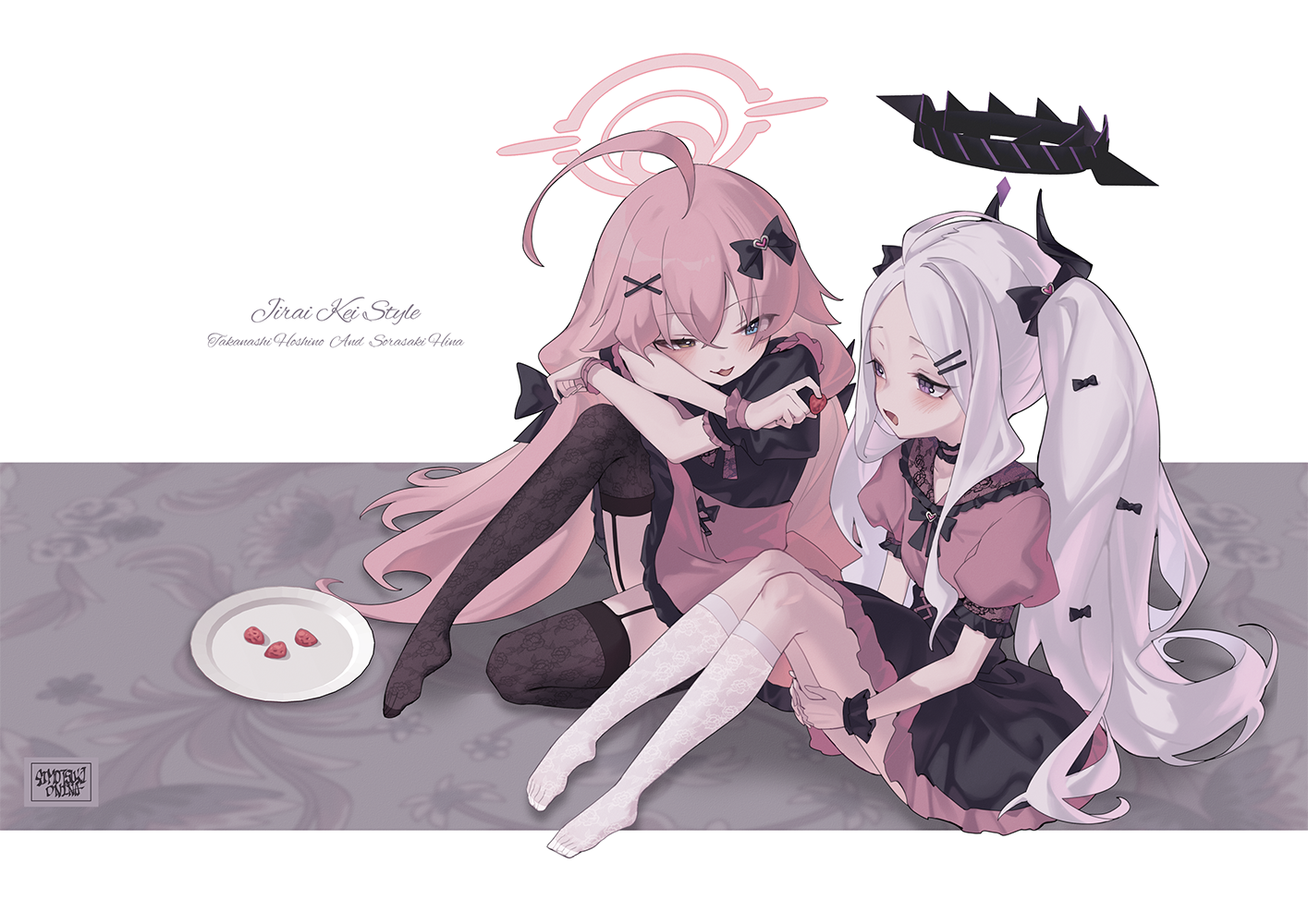 [達人專欄] 【繪圖】蔚藍檔案 - 地雷系寶寶 - onina70的創作 - 巴哈姆特