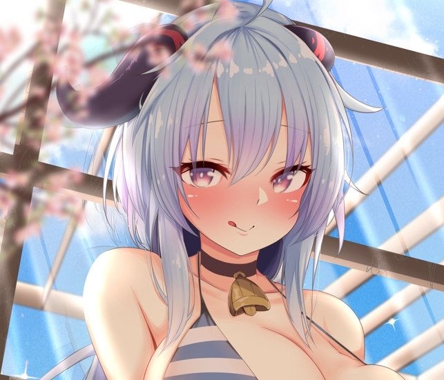 [達人專欄] 原神－乳牛泳裝甘雨 - z29036985的創作 - 巴哈姆特