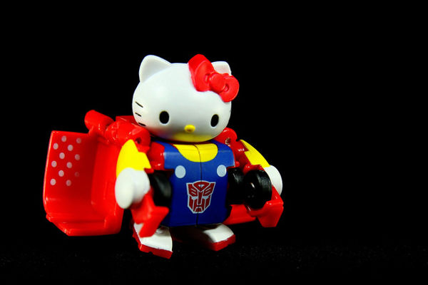 [Transformers] HELLO KITTY X Q-Transformers(QTC01) - x123的創作 - 巴哈姆特