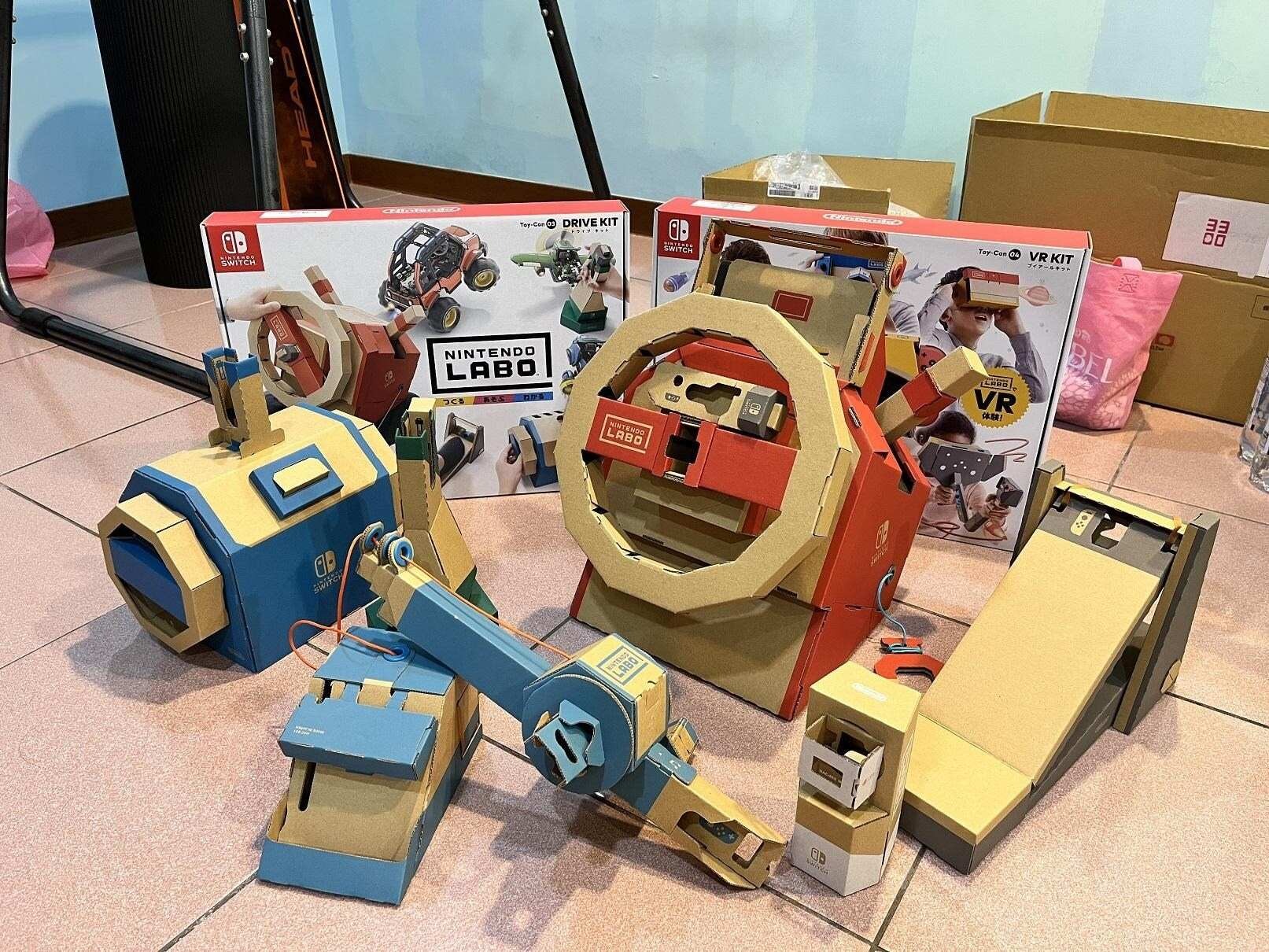 [達人專欄] [心得] 任天堂紙板玩具 Labo 01, 03, VR 玩後感想 - han19921031的創作 - 巴哈姆特