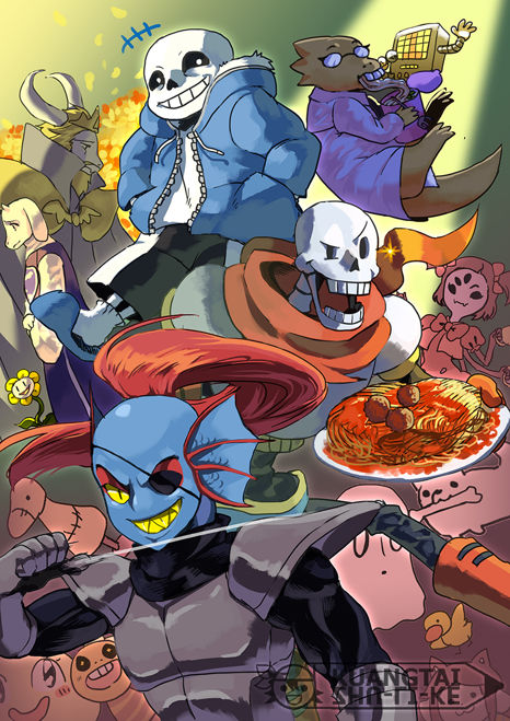 [達人專欄] UNDERTALE漫畫(劇透有)-Pafriskus篇 - kuangtai的創作 - 巴哈姆特