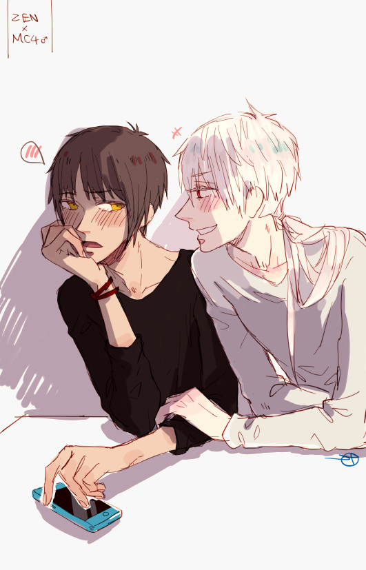 {mystic messenger} zen & mc4(♂) - nonakano的創作 - 巴哈姆特