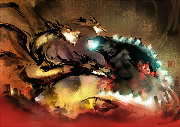 GODZILLA - paparaya的創作 - 巴哈姆特