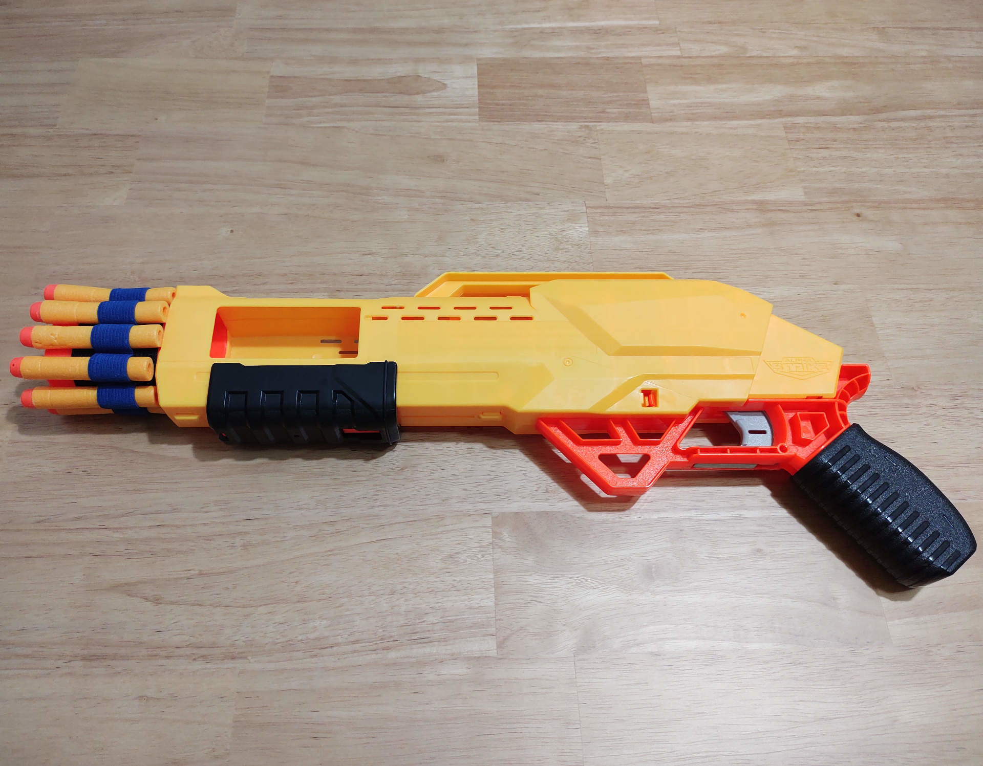 第一把NERF：Alpha Strike Tiger DB-2（雙管爆虎） - xarxarxar的創作 - 巴哈姆特
