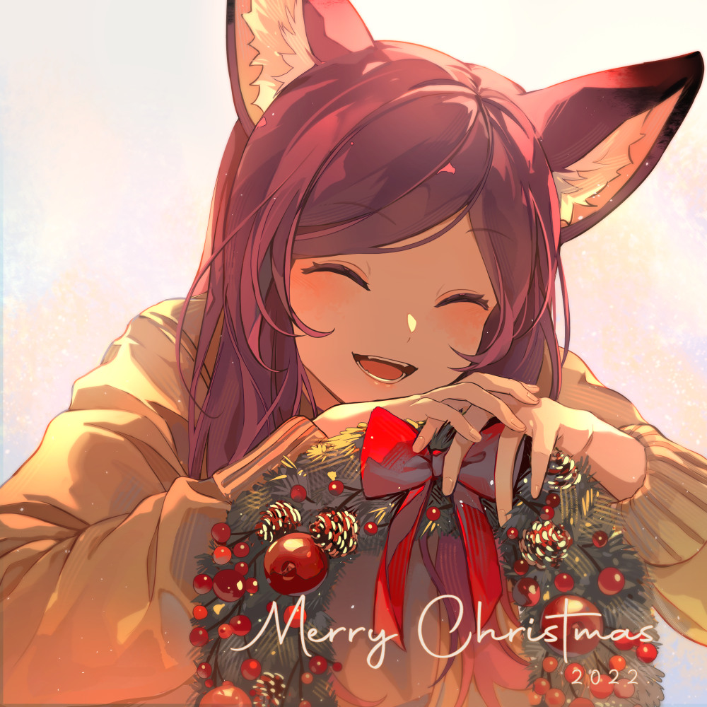 生日了！！也祝大家聖誕快樂 - edenfox1225的創作 - 巴哈姆特