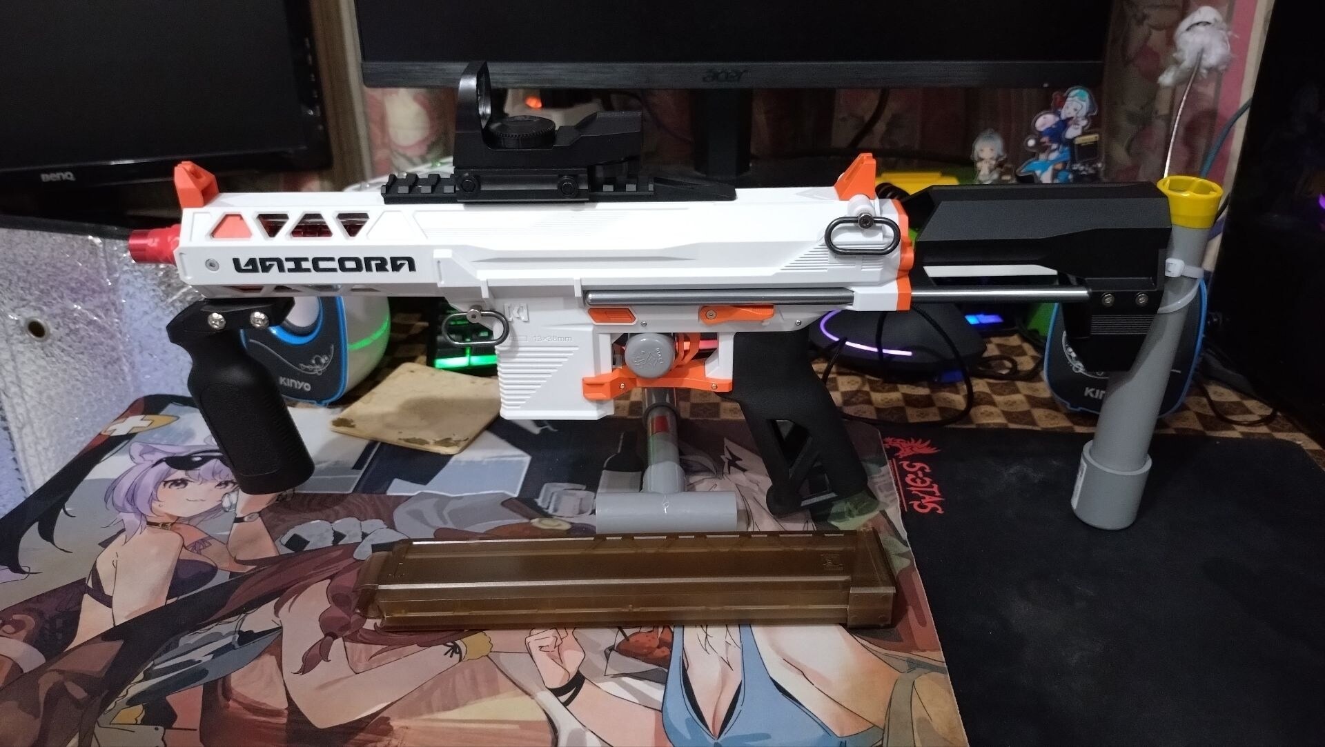 NERF/軟彈 小月亮 獨角獸軟彈發射器(KM9) 簡單介紹 - deanwang08的創作 - 巴哈姆特